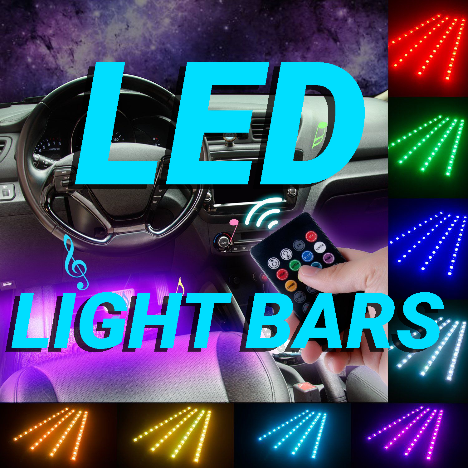 Tips to Enhance the Interior Lighting of Your Car